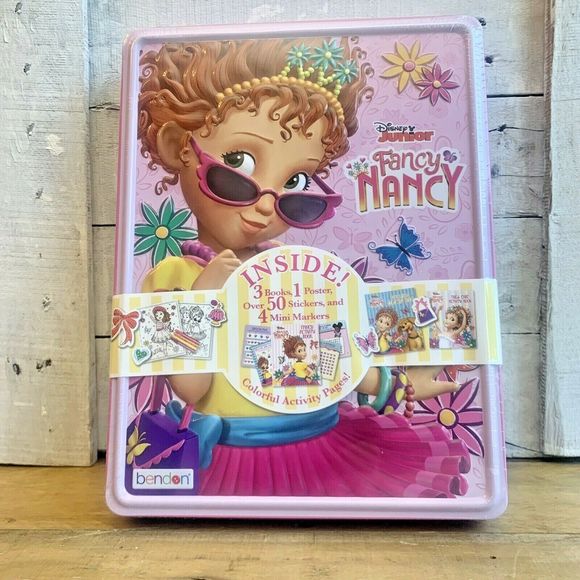 Disney | Other | Fancy Nancy Activity Kit In Collectible Tin New | Poshmark
